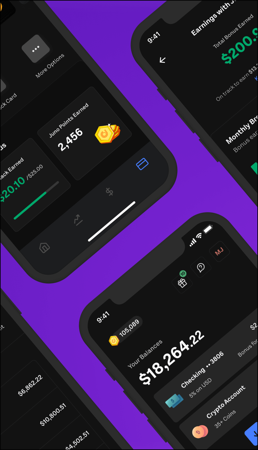 Juno - Save and Spend from one account