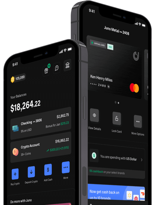 Juno - Save and Spend from one account