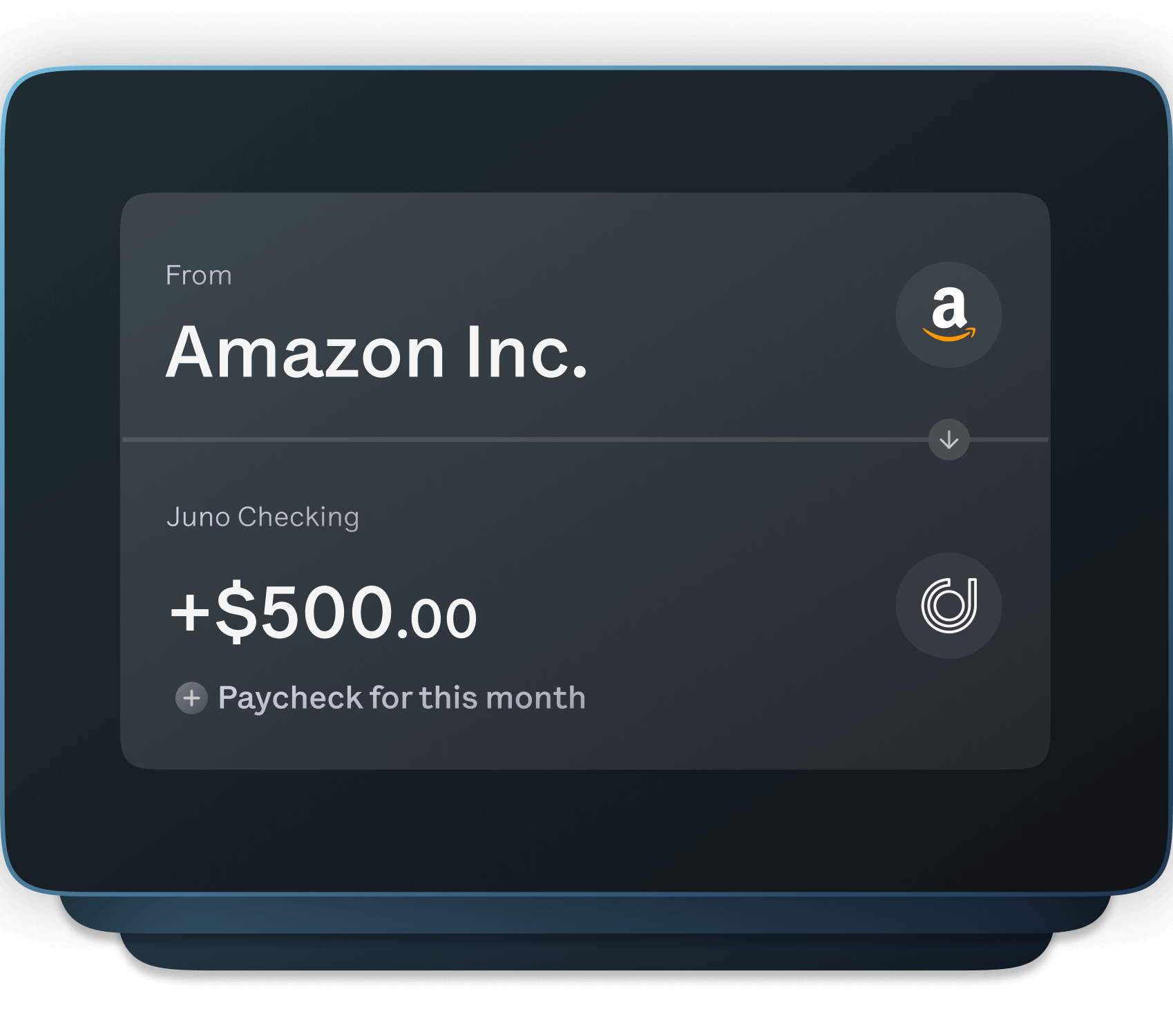 Juno - Save and Spend from one account